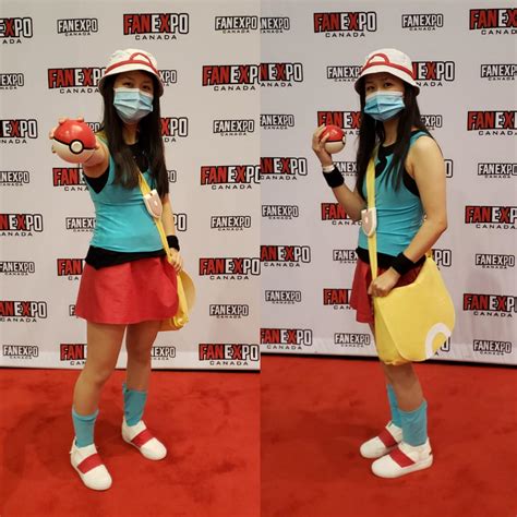 Pokemon Trainer Leaf Cosplay