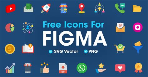 Free Icons For Figma Download PNG Image SVG Vector
