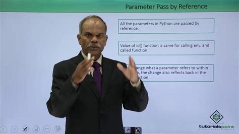 python parameter pass by reference youtube