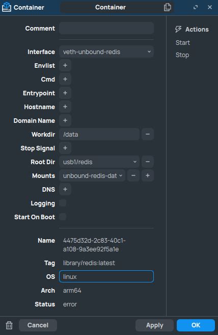 Docker Official Image Cant Get Installed Containers Mikrotik Community Forum