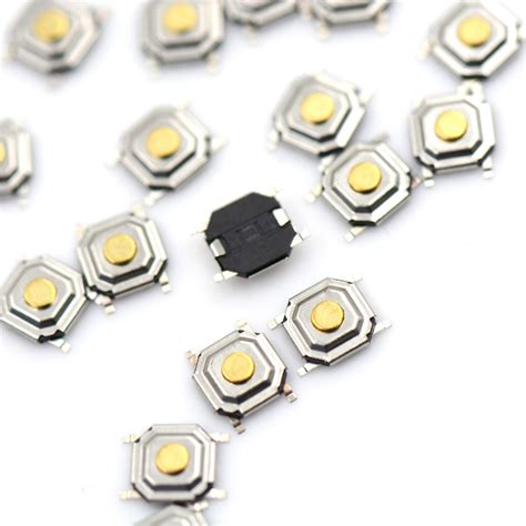 5pcs Smd Momentary 4pin Tactile Tact Push Button Switch 4 Pin 5x5x1 5mm On Off Pcb Smd Touch