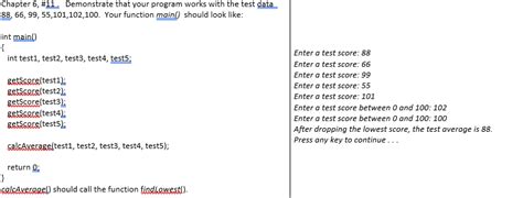 Solved C Write A Program That Calculates The Average Of A Chegg Com