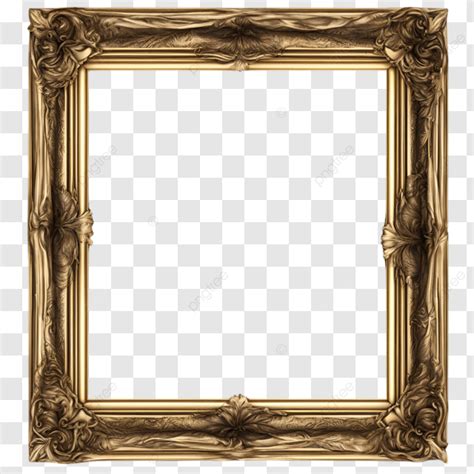 액자 황금 그림 황금 그림 액자 황금 Png 일러스트 및 이미지 에 대한 무료 다운로드 Pngtree