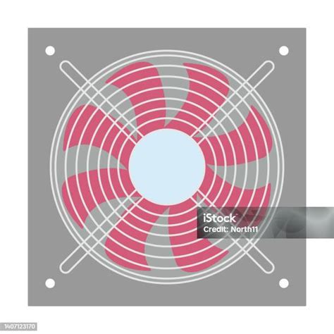 배기 팬 아이콘입니다 인공 호흡기 기호 플랫 디자인 스타일 배기 팬 벡터 아이콘입니다 송풍기 아이콘입니다 인공 호흡기의 웹 기호
