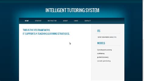 figure 2 1 from development of intelligent tutoring system framework