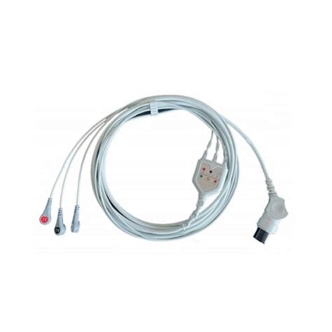 Zoll 9500 0229 02 Compatible 3 Lead Ecg Cable Sensoronics