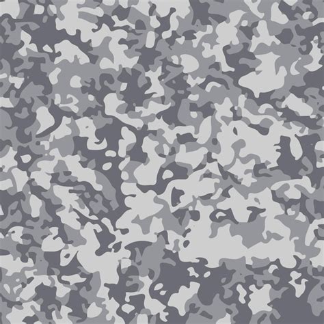 배경에 대한 회색조 위장 텍스처 프리미엄 벡터