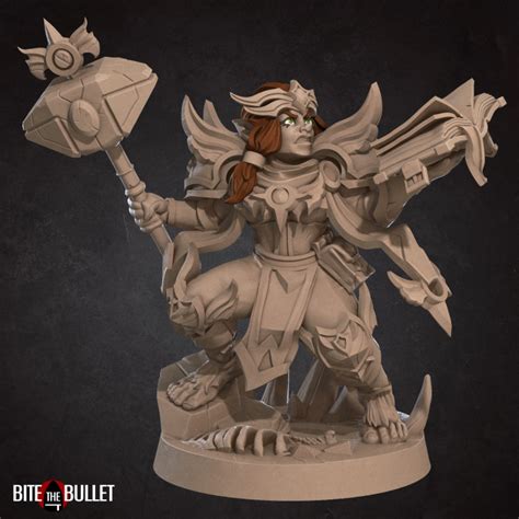 3d Printable Dafne And Guliak The Epic Battle By Bite The Bullet