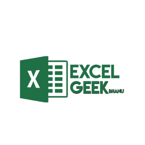 excel geek bhanu