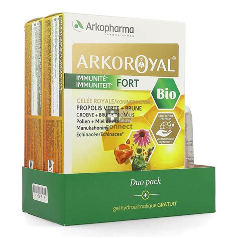 Arkoroyal Immuniteit Fort Duo Amp20x10mlhgel50ml