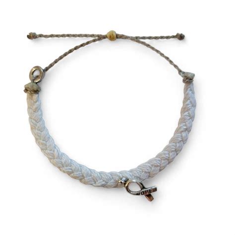 Lung Cancer Awareness Bracelet In Support Of Loved Ones Battling