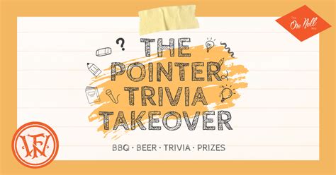 The Pointer Trivia Takeover By Woodland Farms Brewery — Ore Nells