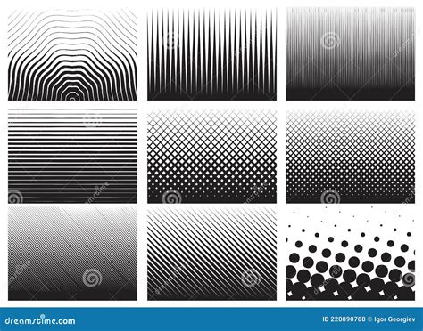 Halftone Pattern Vector Dot Gradient Background
