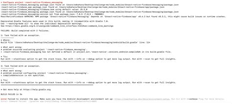 🐛 Bug Report Title Unable To Run Messagings Requestuserpermission · Issue 4293 · Invertase