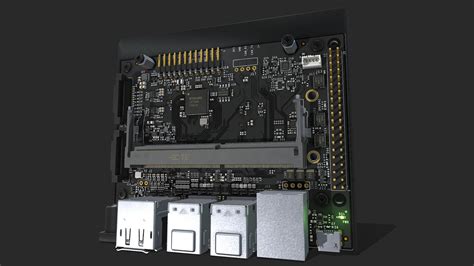 Jetson Nx Development Kit Model P3518 Nvidia 3d Model By F2a Fa Sketch [56d0bc3
