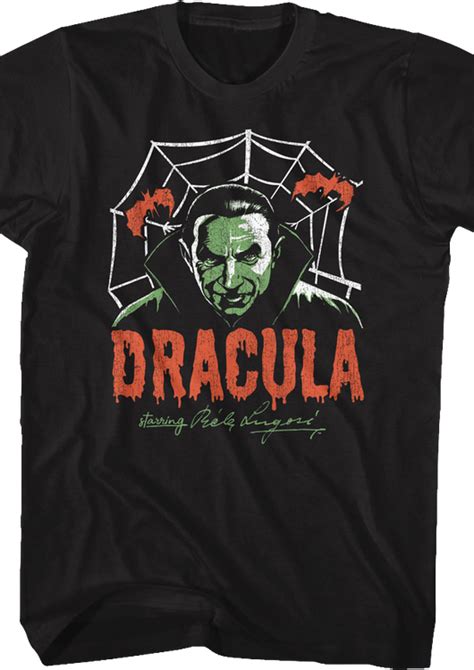 Dracula Starring Bela Lugosi T Shirt