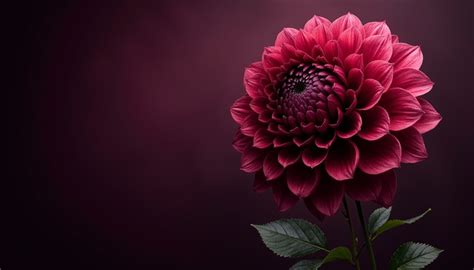 Free Radiant Burgundy Dahlia Image Dahlia Burgundy Flower