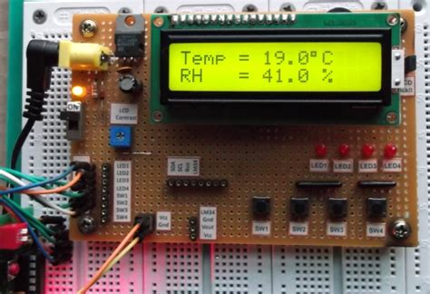 Measurement Of Temperature And Relative Humidity Using DHT Sensor And PIC Microcontroller