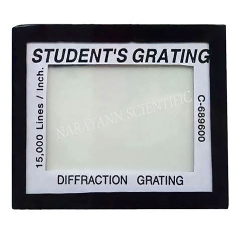 Diffraction Grating 15000 Lines Per Inch