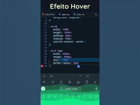 Como Criar Um Efeito Hover Com HTML E CSS Frontend