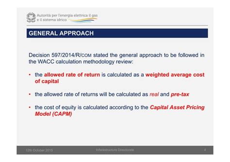 Wacc Calculation Methodology Review Ppt