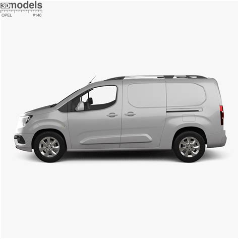 Opel Combo Cargo Xl 2021 3d Model Download Van On
