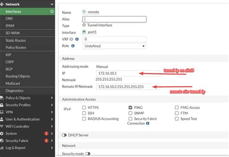 Technical Tip Forward Internet Traffic Over Ipsec Fortinet Community