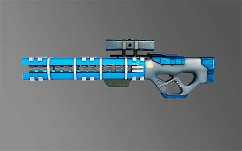 3d Model Gauss Magnetic Gun Vr Ar Low Poly Cgtrader