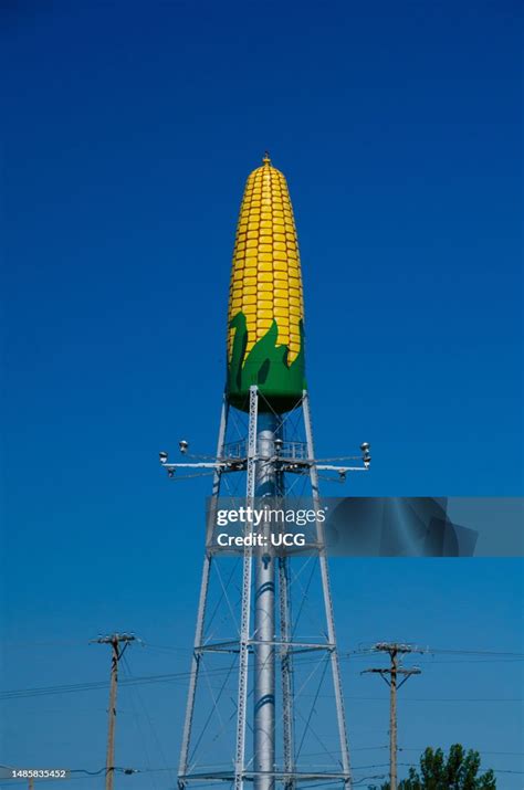 North America Usa Minnesota Rochester Ear Of Corn Water Tower News