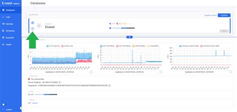 Start A Database On Premise Exasol Db Documentation
