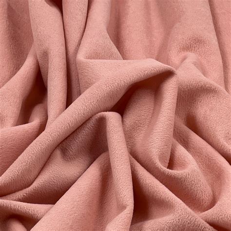 Polyester Medium Weight Suede Dusty Pink Sku 4302 U75 — Nick Of