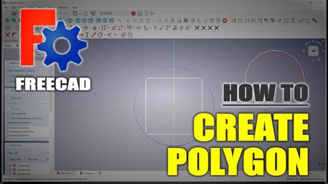 FreeCAD How To Create Polygon YouTube