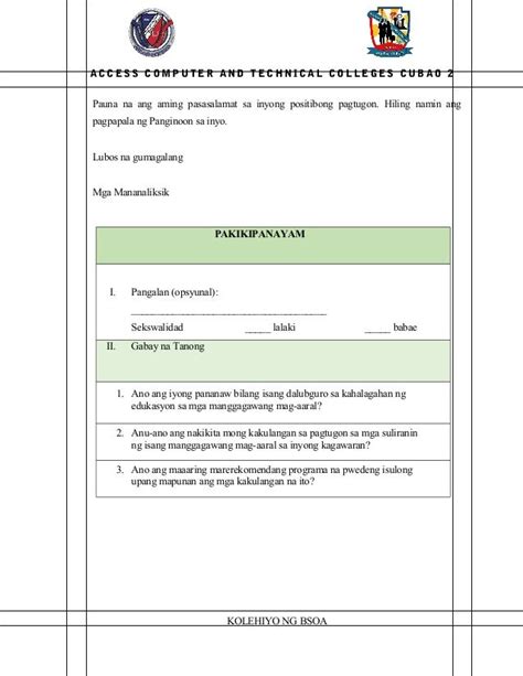 Mga Natatanging Karanasan Bilang Mag Aaral