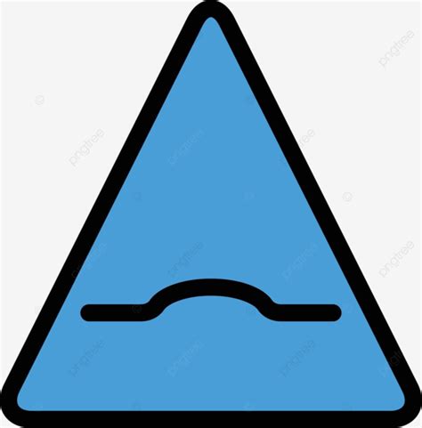 Jump Symbol White Speed Breaker Vector Symbol White Speed Breaker