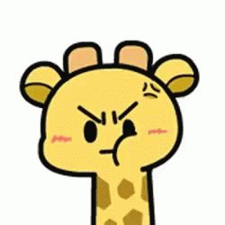 Giraffe Angry  Giraffe Angry Upset Discover And Share S