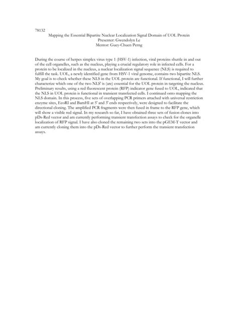 Mapping The Essential Bipartite Nuclear Localization Signal