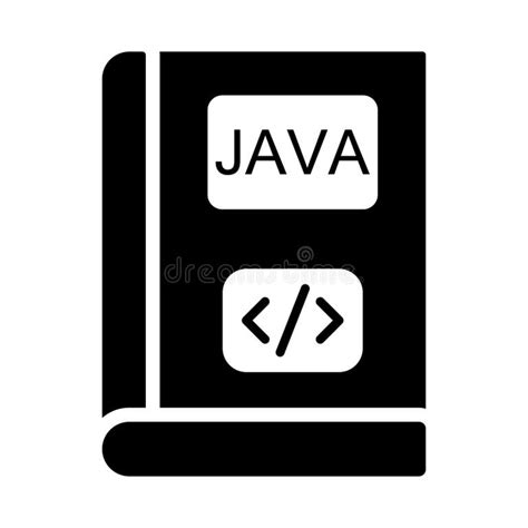 Java Programming Language Book Icon Stock Vector Illustration Of Language Icon 376223945