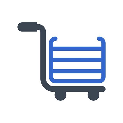 Ícone Do Carrinho De Compras Vetor Premium