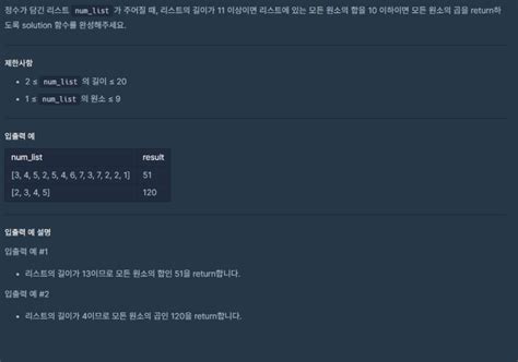 Javascript코딩 기초 트레이닝길이에 따른 연산schoolprogrammers 네이버 블로그