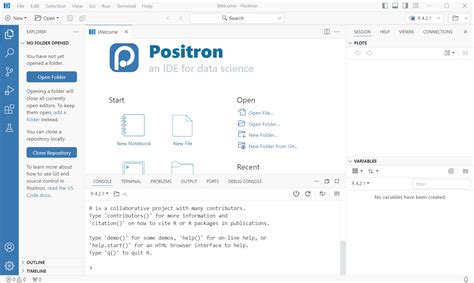 New R Ide Positron From Posit Explore R By Roland Krasser