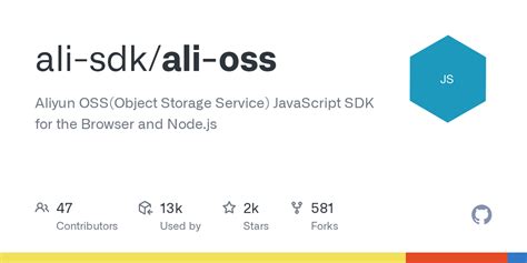 Github Ali Sdkali Oss Aliyun Ossobject Storage Service Javascript Sdk For The Browser And