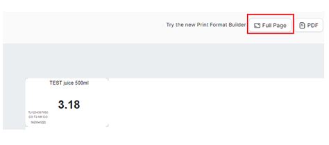 Print Multiple Barcodes Labels In 1 Page Rather Than 1 Label Per Page