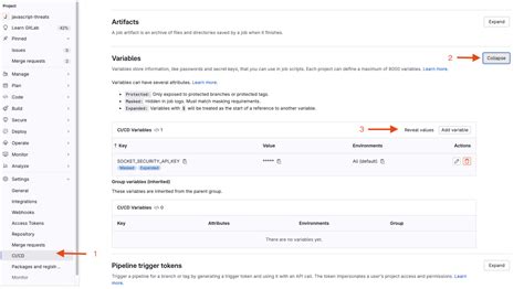socket for gitlab pipeline