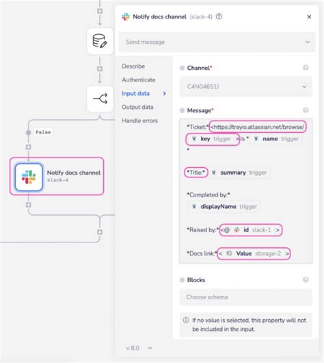 notes on using slack slack connectors tray documentation