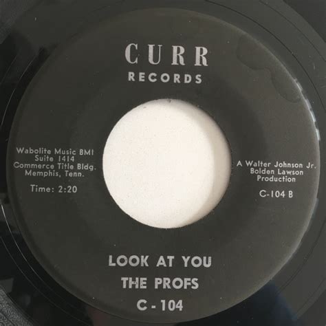 Profs Look At You Rare Soul 45s