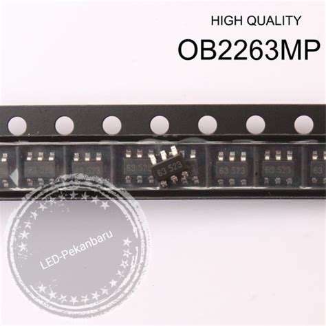 Jual IC OB MP OB SOT PWM CONTROLLER SMD SHARP LED Kota Pekanbaru LED