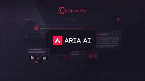 Opera Gx Gets New Aria Ai Features Blog Opera News
