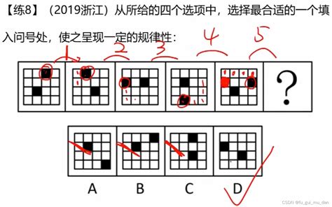 考公 判断推理 图形推理 Csdn博客