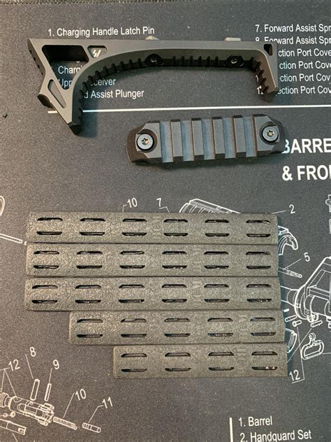 [wts] Ba 9mm Barrel 3 Lug Alg Rail Kak Flash Hider Keymod Goodies Endomag Inserts Md