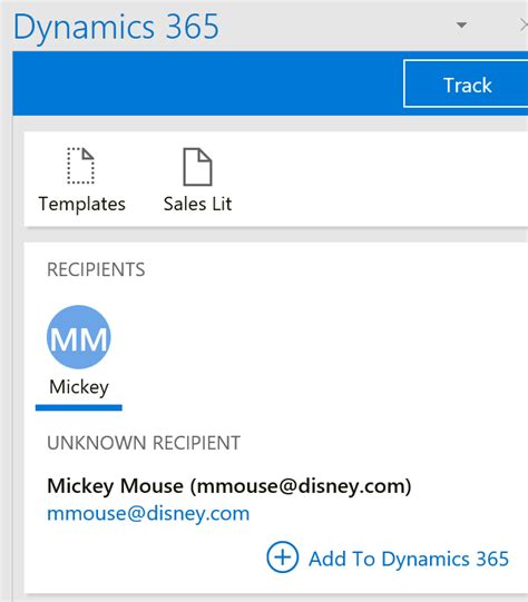 Tip 881 Can I Track A Contact Using The Dynamics 365 Outlook App